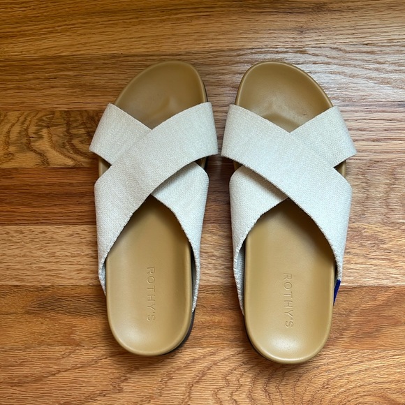 Rothy's | Shoes | Rothys The Weekend Slide In Oat | Poshmark